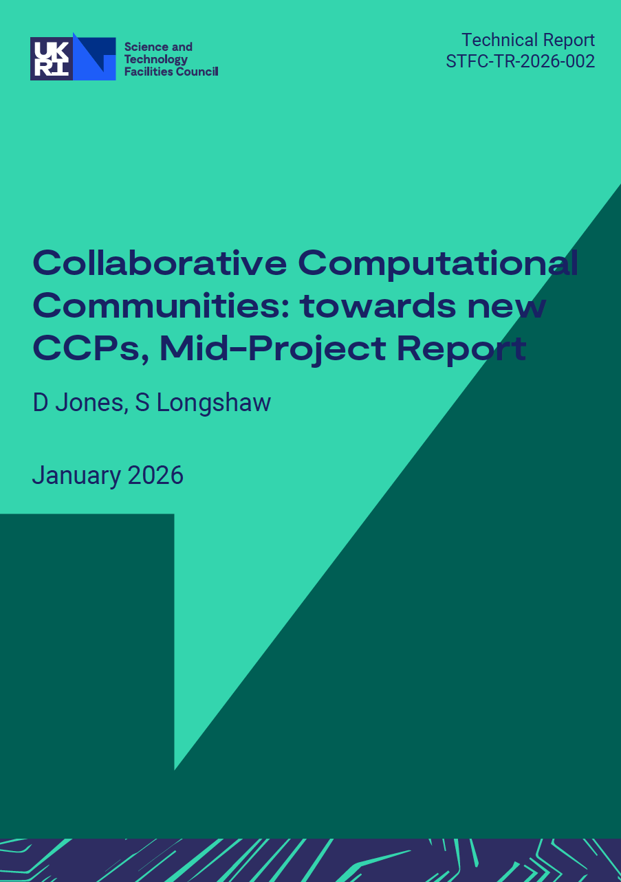 Mid-Project Report for CoSeC’s newest Collaborative Computational ...